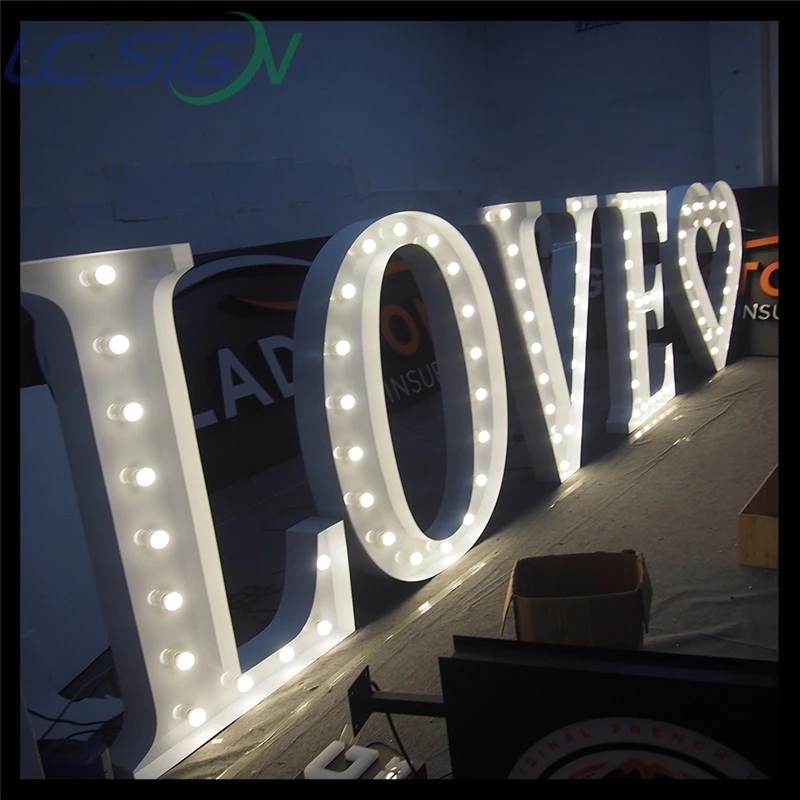 LED Bulb Letters | Yiwu Congxin Sign Co.,Ltd